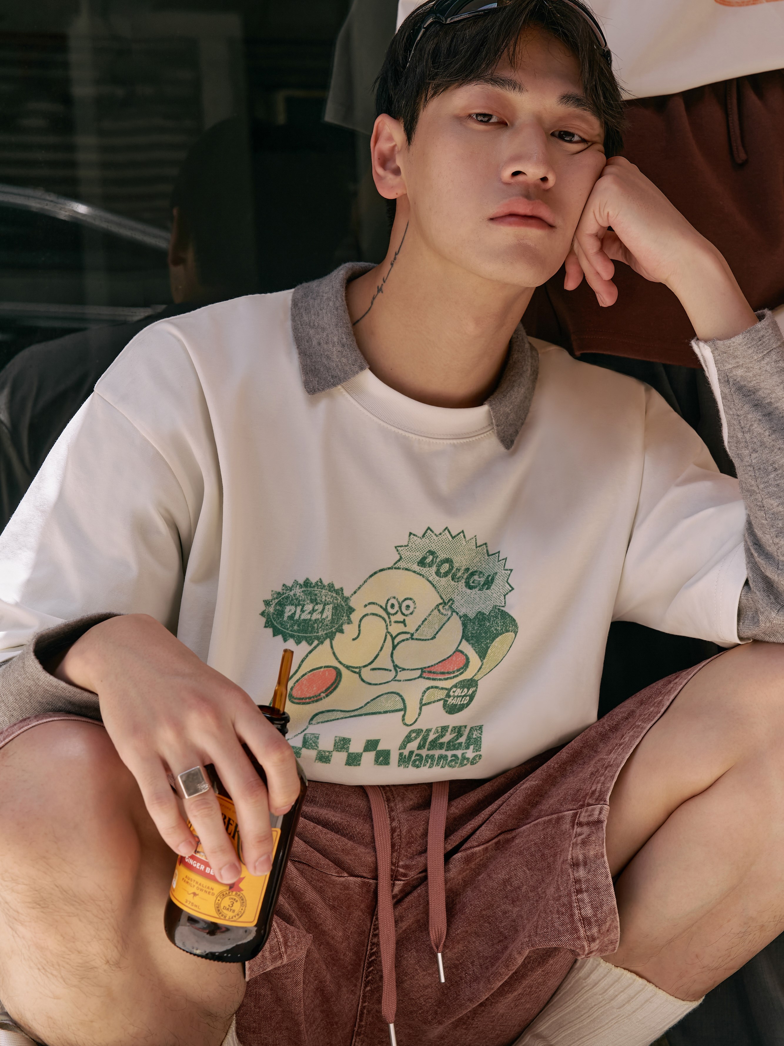 Ohdou靜一靜印花TEE ｜ mouggan | 我們都有點不同