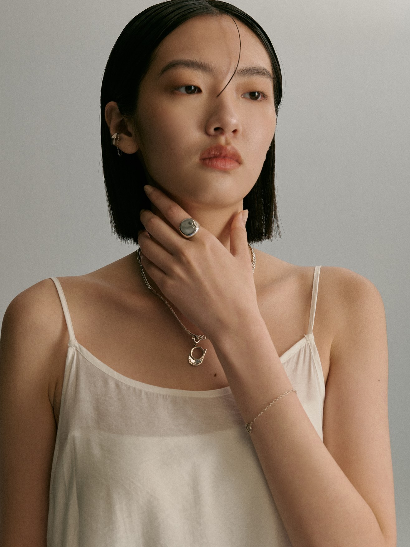 erosion 字母墜飾g-925純銀 ｜ mouggan | 我們都有點不同