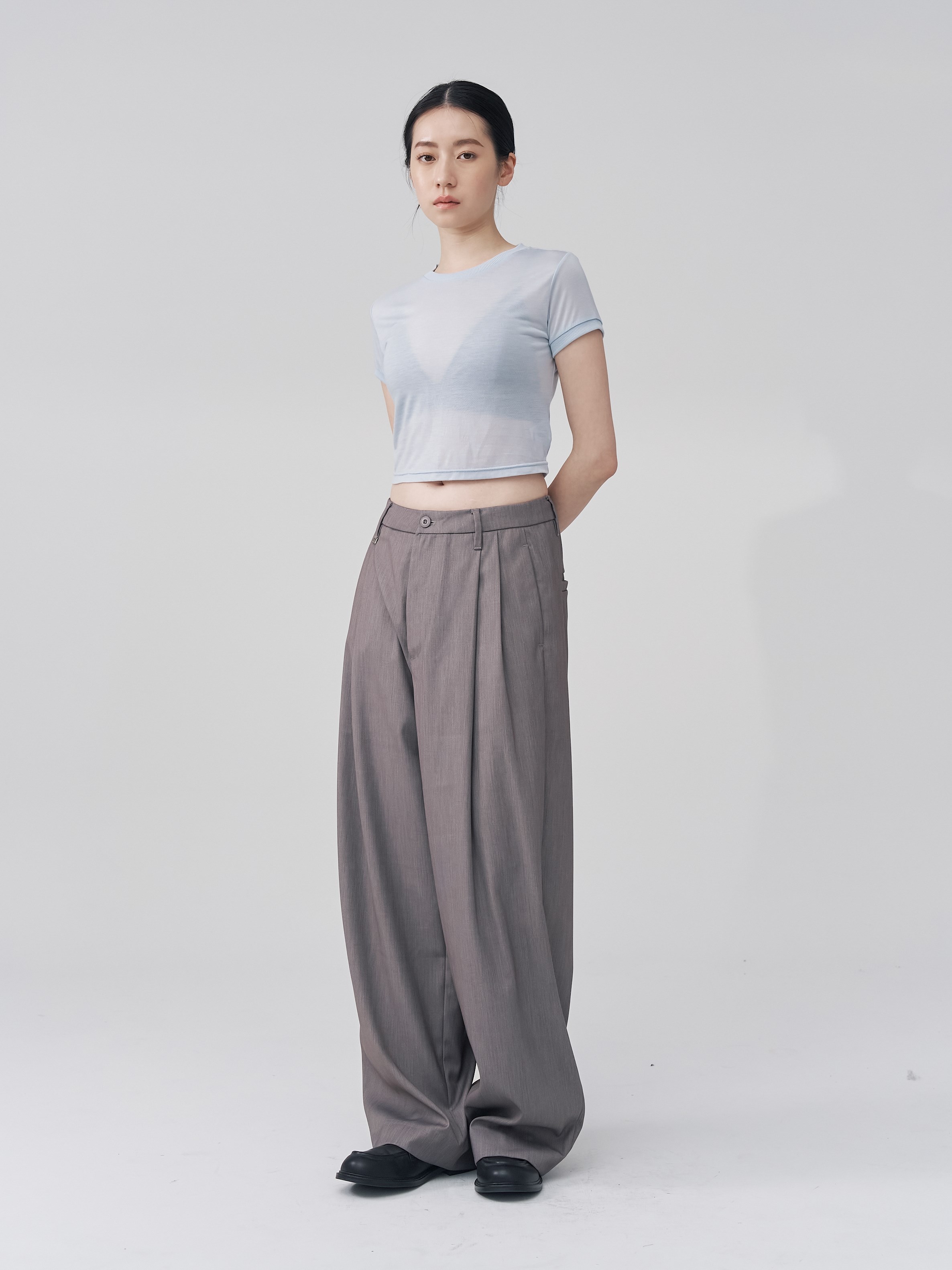 萊賽爾合身短袖TEE ｜ mouggan | 我們都有點不同